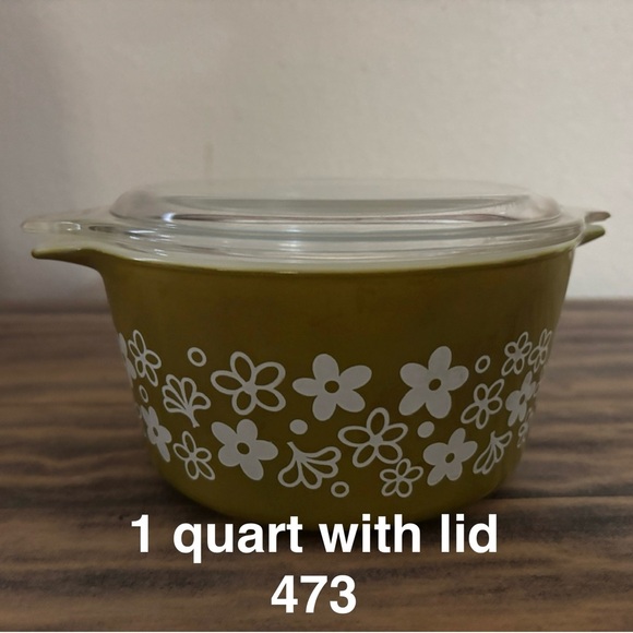 Pyrex | Kitchen | Vintage Pyrex Crazy Daisy Dish With Lid | Poshmark